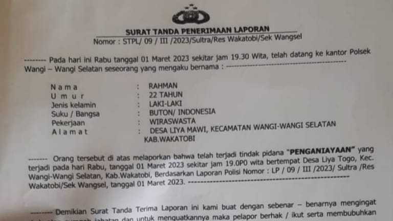 Oknum Guru di Wakatobi Diduga Aniaya Pria Pengantar Galon hingga Alami ... Oknum Guru di Wakatobi Diduga Aniaya Pria Pengantar Galon hingga Alami ...